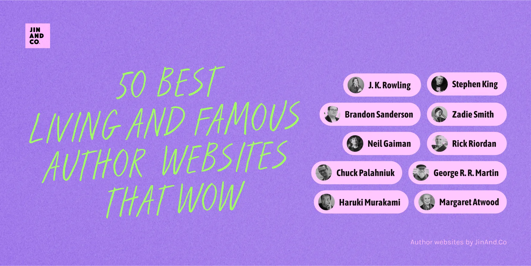 Best Author Websites: 50 Real Examples & Design Takeaways (2025 Update)